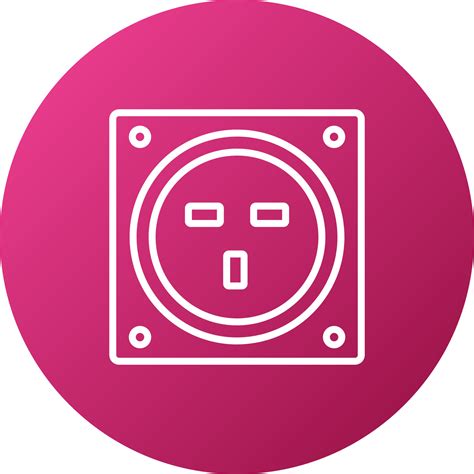 Power Socket Icon Style 21530718 Vector Art At Vecteezy