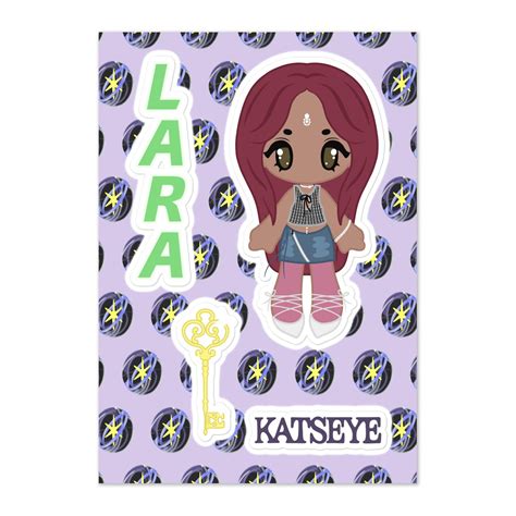Katseye Lara Sticker Sheet Etsy