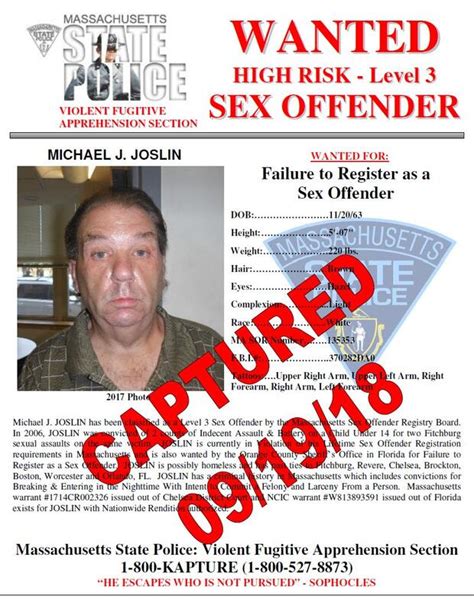 State Polices Sex Offender Most Wanted