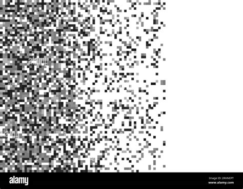 Abstract Background With A Monochrome Pixel Design Stock Vector Image And Art Alamy