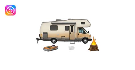 Rv Camping Emoji Ai Emoji Generator