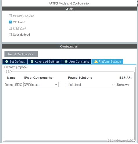 sd调试记录： stm32cubemx6 12 csdn博客