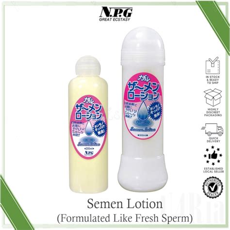 Samen Lotion 200 Or 300 Ml Specially Formulated Like Fresh Sperm