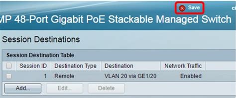 Configure Remote Switch Port Analyzer RSPAN Settings On The Network Cisco