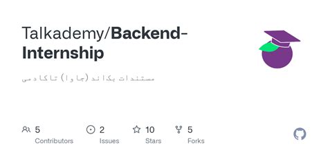 github talkademy backend internship مستندات بک‌اند جاوا تاکادمی