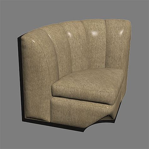 Vienna Modular Banquet Seating 3d Model 8 Max Fbx Obj Free3d