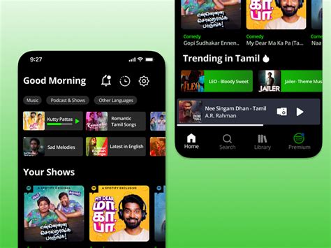 Spotify Ui Designs Themes Templates And Downloadable Graphic Elements