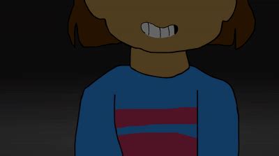Chara Sneaking Up On Frisk On Make A Gif