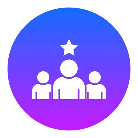 Premium Vector Leader Icon