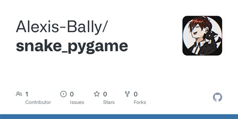 GitHub Alexis Bally Snake Pygame