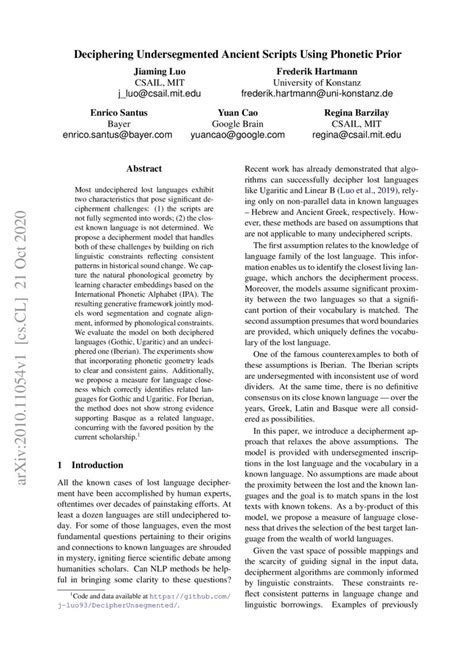 Deciphering Undersegmented Ancient Scripts Using Phonetic Prior Deepai