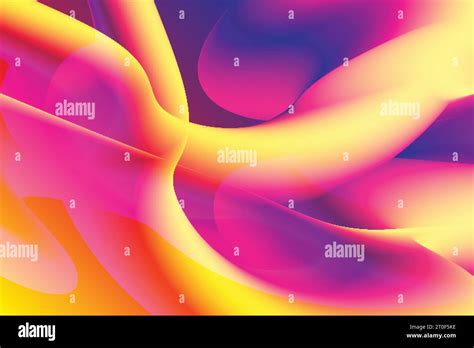 Captivating Creative Abstract Wavy Style Blended Overly Of The Colorful Gradient With Vector