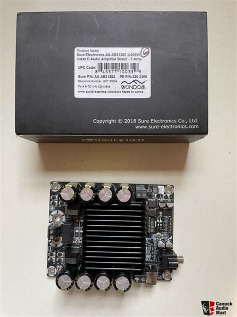 Sure Electronics 200w Mono Class D Audio Amplifier Board Photo 4661349 Canuck Audio Mart