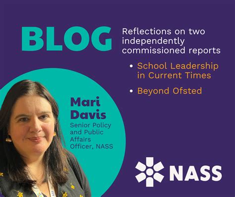 Blog Reflecting On Two Independent Reports About School Leadership And Ofsted Nass
