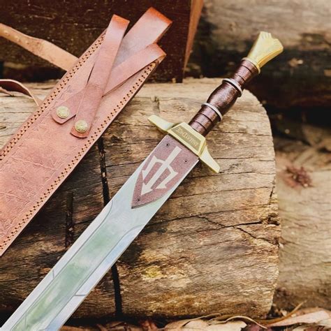 Percy Jackson Riptide Sword High Carbon Steel Replica Etsy