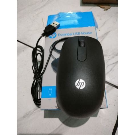 Jual Hp Essential Mouse Wired Usb Mouse Usb Hp Essential Shopee Indonesia
