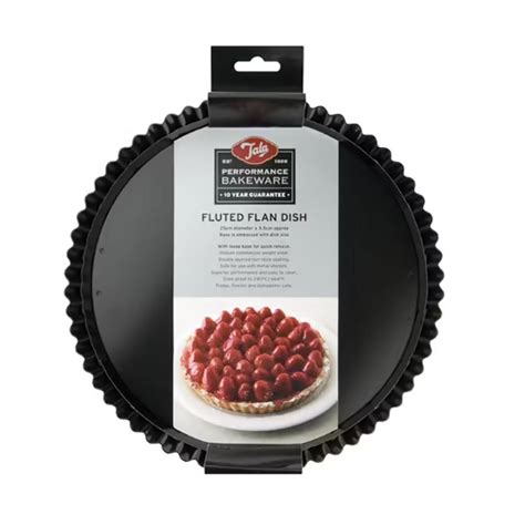 Tala Eclipse Fluted Flan Tin 25cm Total Food Equipment Nz