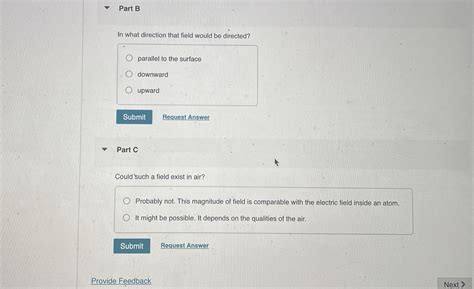 Solved Part Bin What Direction That Field Would Be