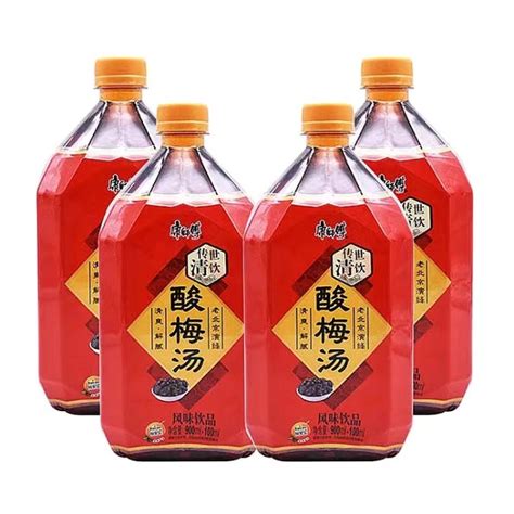 康师傅 酸梅汤1l 12瓶