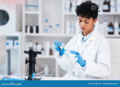 Doing Tests Until She Reaches A Solid Conclusion A Young Scientist