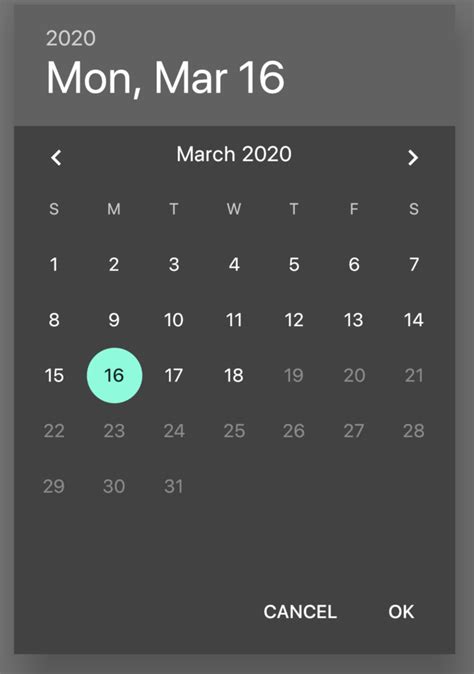 flutter 日期时间datepicker控件及国际化 知乎