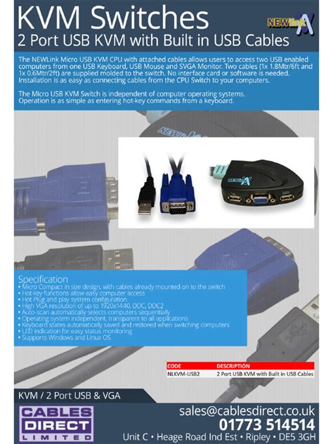 Newlink Kvm Switch Pdf