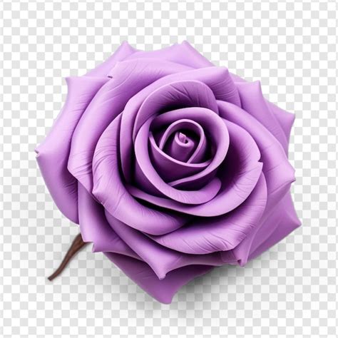 Premium Psd Purple Flower On Transparency Background Psd