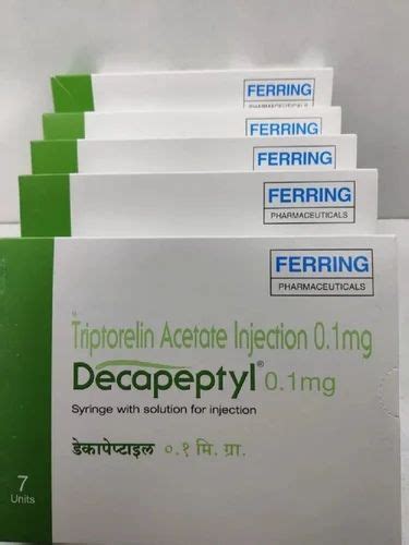 Triptorelin Acetate Injection 01 Mg At ₹ 2310box In Nagpur Id 23246858848