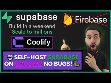 Free Self Host Supabase On Coolify⚡ Firebase Open Source Alternative
