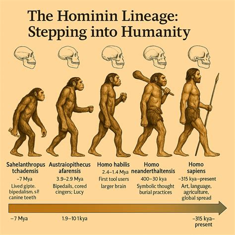 The Evolution Of Homo Sapiens From Tree Dwellers To Planet Shapers