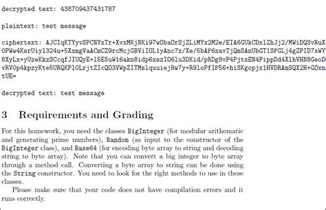 solved help with rsa public key cryptography in java pkc
