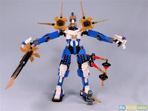 Review Jay S Titan Mech Rebrickable Build With Lego