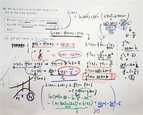 미적분 학습자료 추가첨부 합성함수 그래프와 극값 N축 개념의 적용 수능수학 킬러 실전훈련문항 2017년 3월 18번 2019