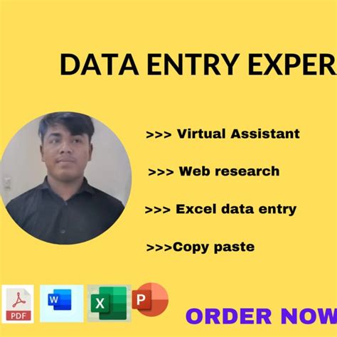 Do Accurate Excel Data Entryvirtual Assistantweb Research By