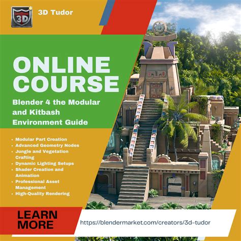 Blender 4 The Modular And Kitbash Environment Guide Superhive Formerly Blender Market