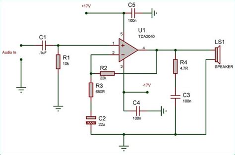 Amplifier Schematic Diagram