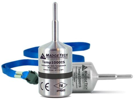 Matrec151 Madgetech Temp1000is Intrinsically Safe Temperature Data