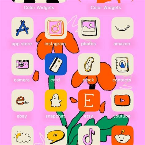 Sketchy Style App Icon And Wallpaper Pack Hand Drawn Comic Quirky