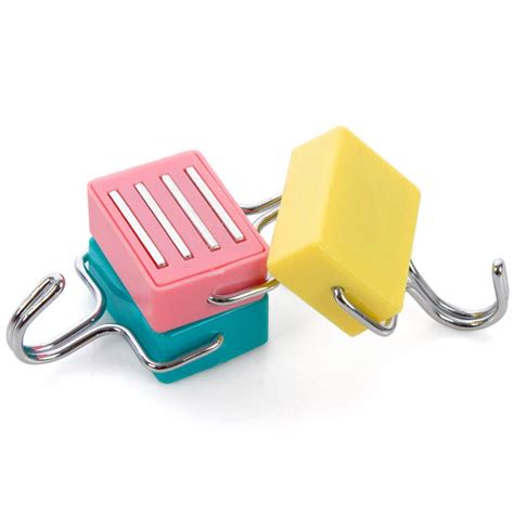 3pcs Magnet Hook Tools Magnetic Hooks School Locke Vicedeal