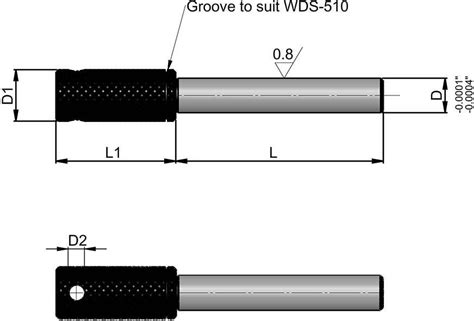 Removable Location Pin Without Cross Pin Inch