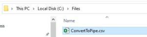 How To Convert Excel To A Pipe Delimited Text File Automate Excel