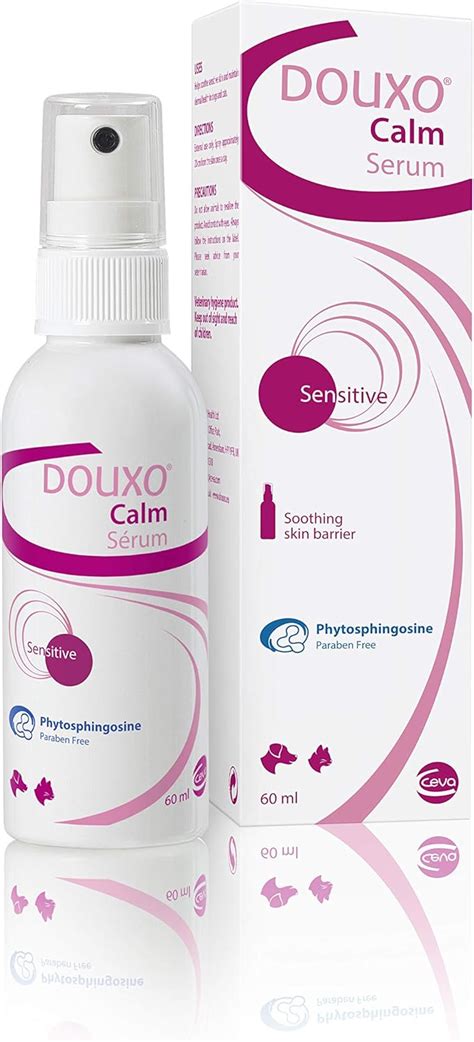 Douxo Calm, vet recommended skin calming dog/cat spray 60ml : Amazon.co ...