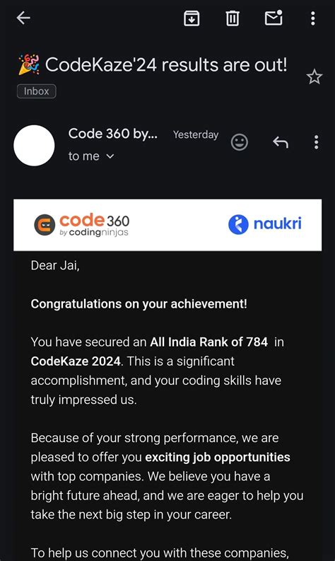 jai mishra on linkedin codekaze coding skills codekaze2024