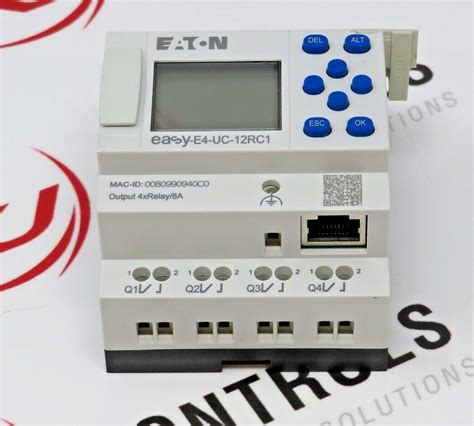 Eaton Easy E4 Uc 12rc1 Nano Programmable Logic Controller Plc Cw Disp