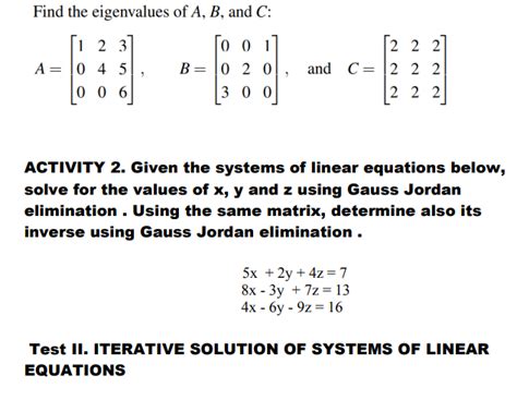 Solved Directions Perform The Following Using Matlab After