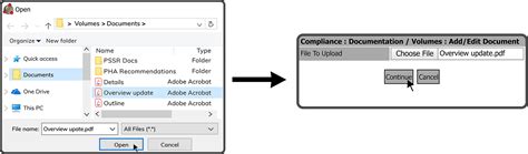 Edit Volume Uploaded Document