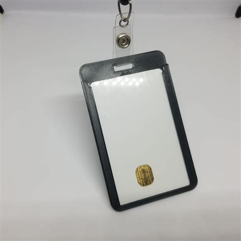 Id Badge And Single Rsa Token Holder Thin Secure Token Holder Etsy