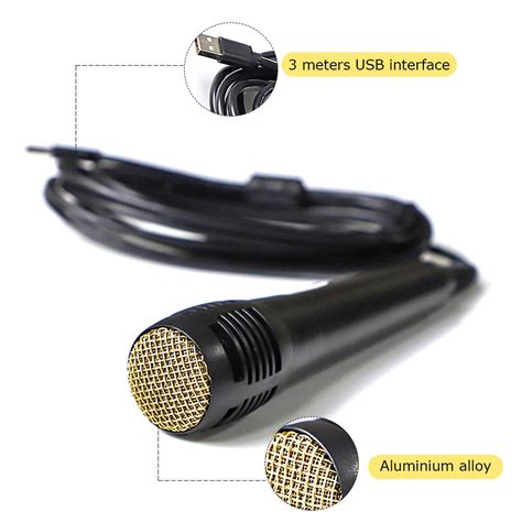3m USB Wired Gaming Microphone Mic For Nintendo Sw Vicedeal