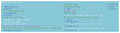 Command Line Lsd Linux Magazine