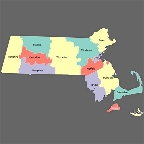 Map Of Massachusetts Counties Explore Download And Create Your Own